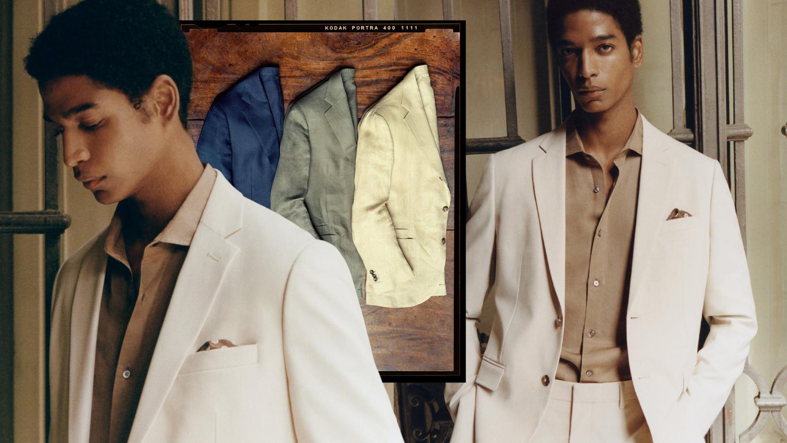 Linen suit men | SL.Man